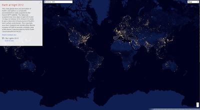 Teaching & Learning: Google Maps @ Night