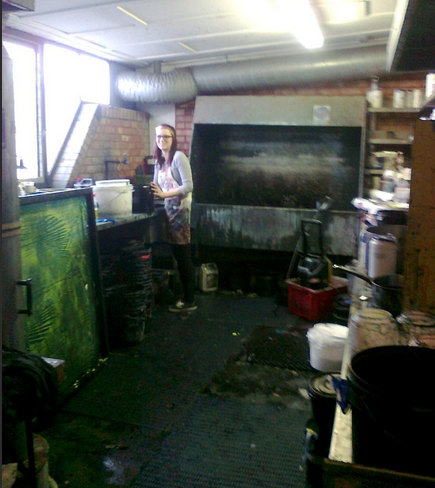 Katie Walker Textiles: Work placement at Keeler Gordon