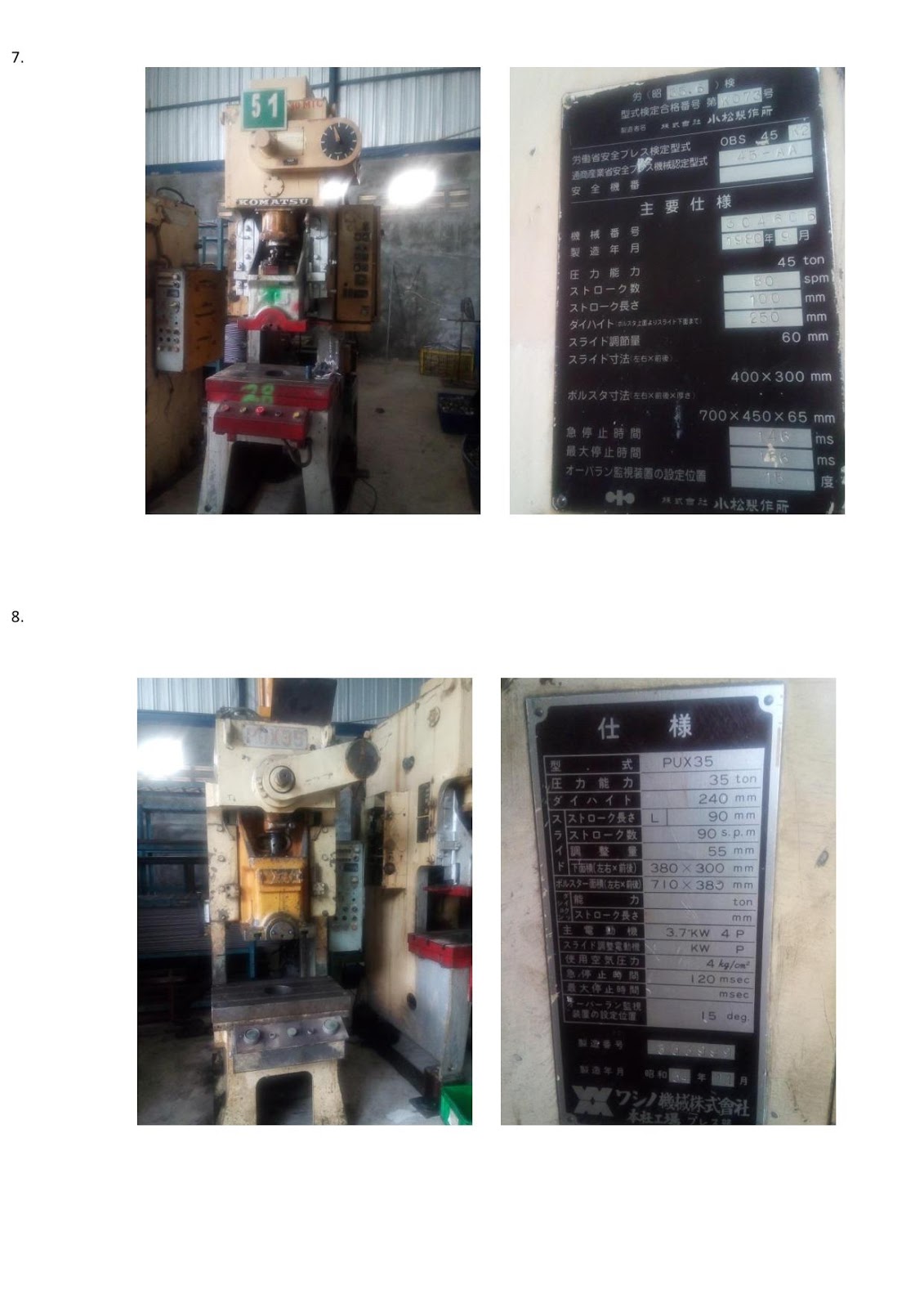 mesin stamping second stamping bekas: mesin stamping bekas 35 Ton ...