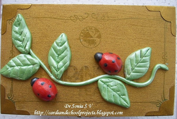 Cards and Crafts : Mseal Art Altered Project- Lady birds and Mseal Art ...