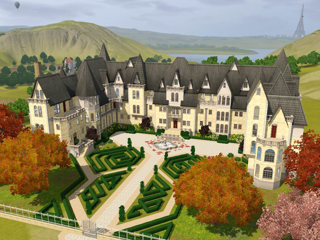 My Sims 3 Blog: Grothfort Castle by The Builder