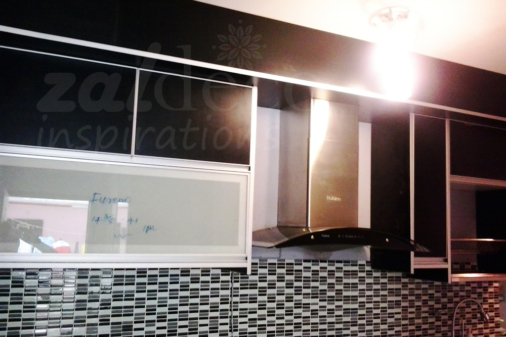 .: Pemasangan Kabinet Dapur Di PPR Kg. Pantai Dalam