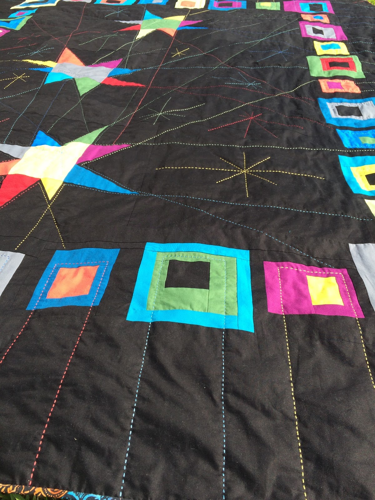 Hand Made Karma: Modern Quilt for Nick