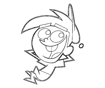 #7 Timmy Turner Coloring Page