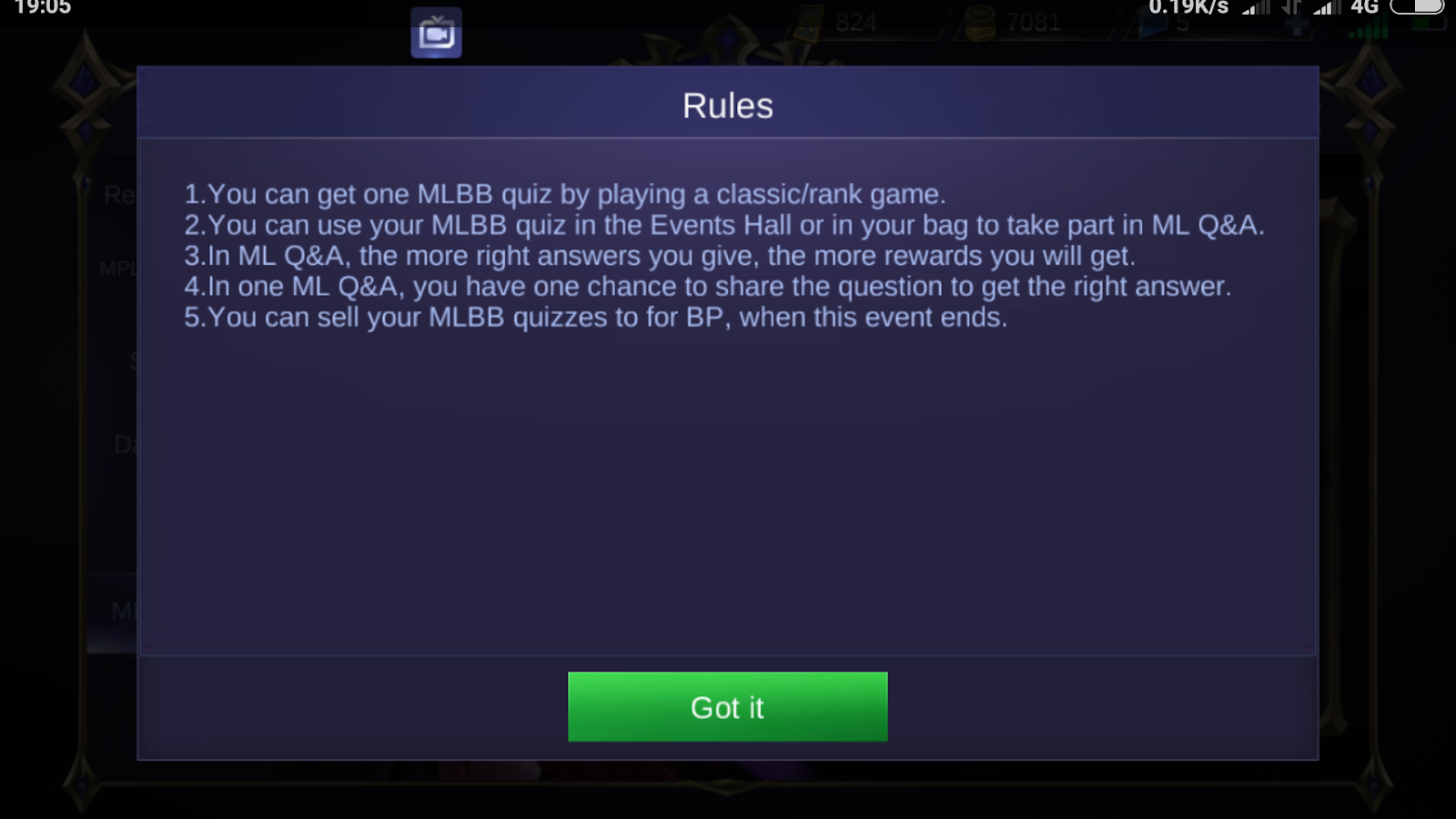 Daftar Balasan Quiz Mobile Legends - Mlbb (67 Jawaban) - Mobile Legend ...