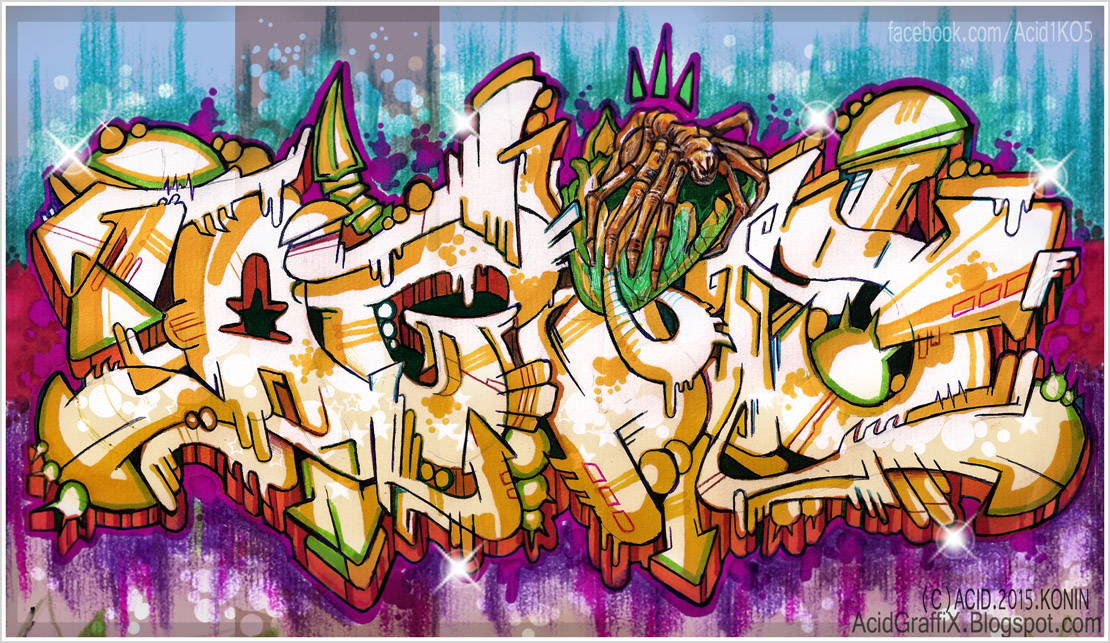 ACID-GRAFFIX DESIGN: szkice