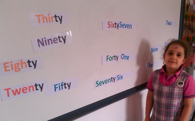 how to write the numbers in words | Free Teaching