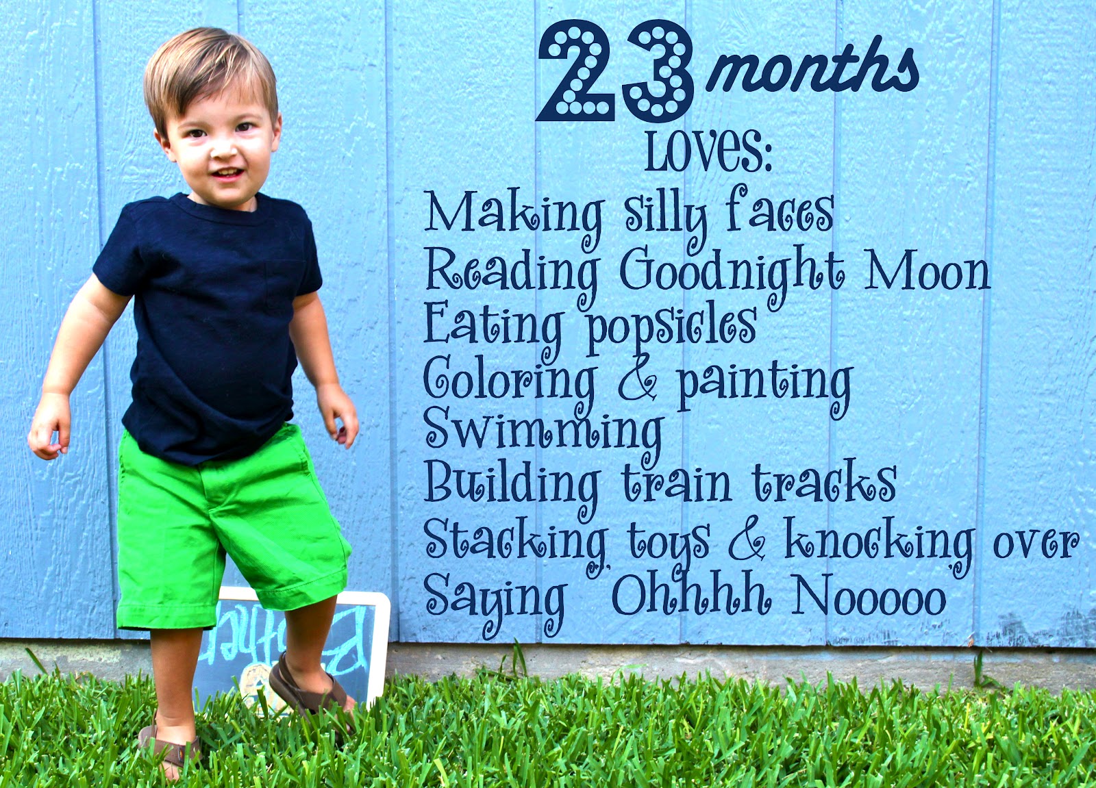 Daily Dimples: Dear Ryan (23 months)