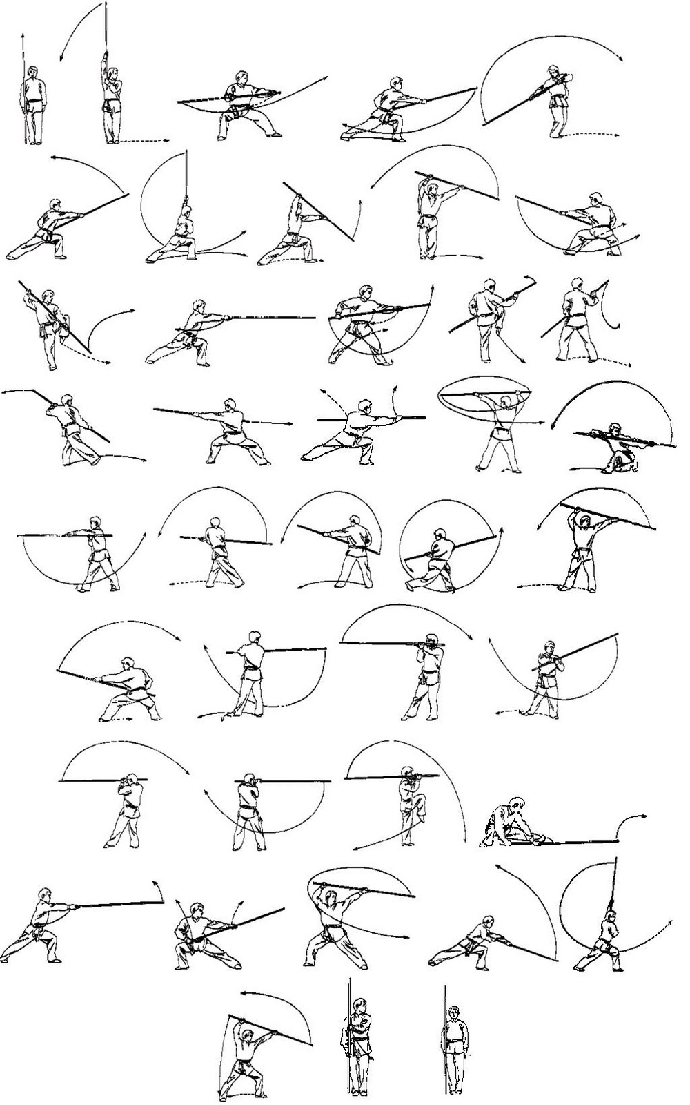 Kata wushu (武术) berasal dari huruf Wu(武) yang berarti Perang atau ...