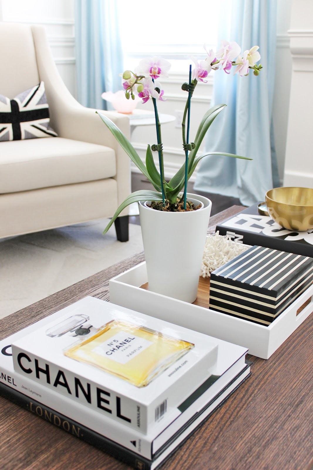 AM Dolce Vita: Chanel and Phalaenopsis Orchid