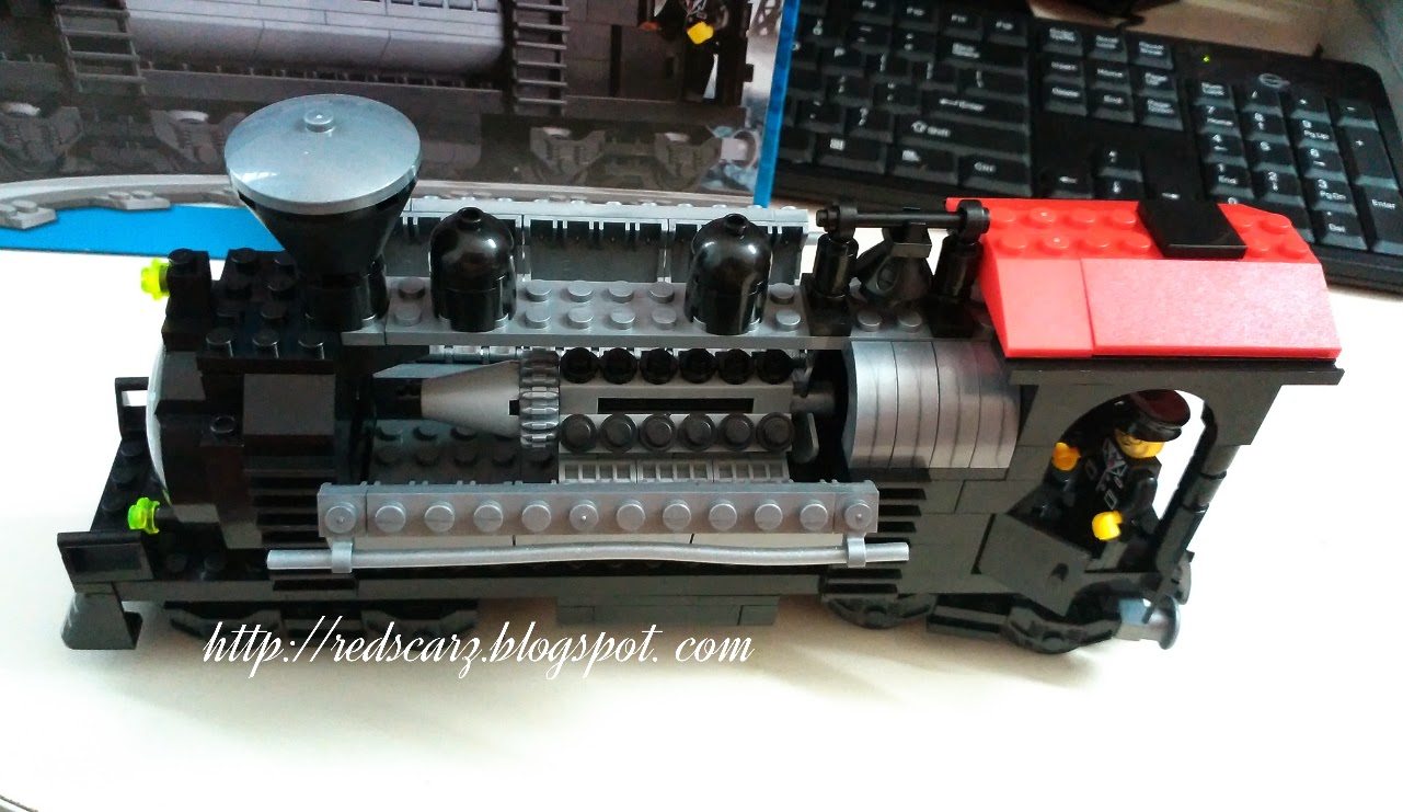 DAUS REDSCARZ: Heavy Duty Steam Locomotive | Enlighten Train Series