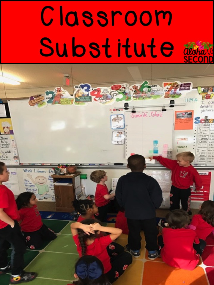 Aloha to Second: Classroom Substitute