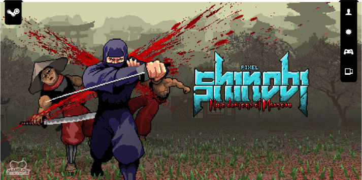 Jogamos - Pixel Shinobi: Nine Demons of Mamoru