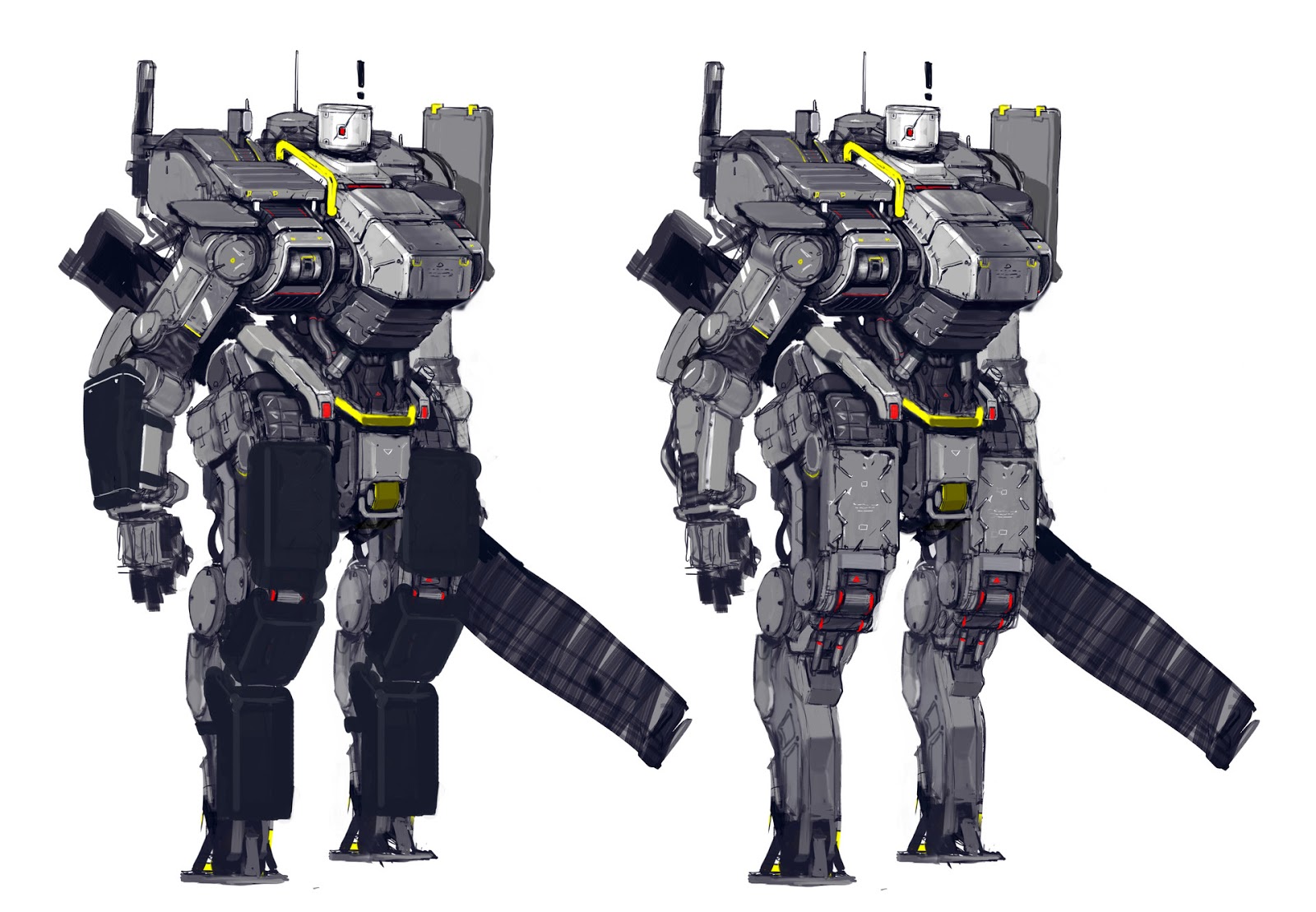Images: A Collection Of Sci-Fi Concept Art Featuring Mech And Big Guns ...