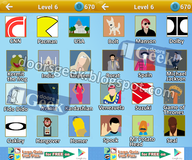 Icomania - What's the Icon? Level 6 ~ Doors Geek