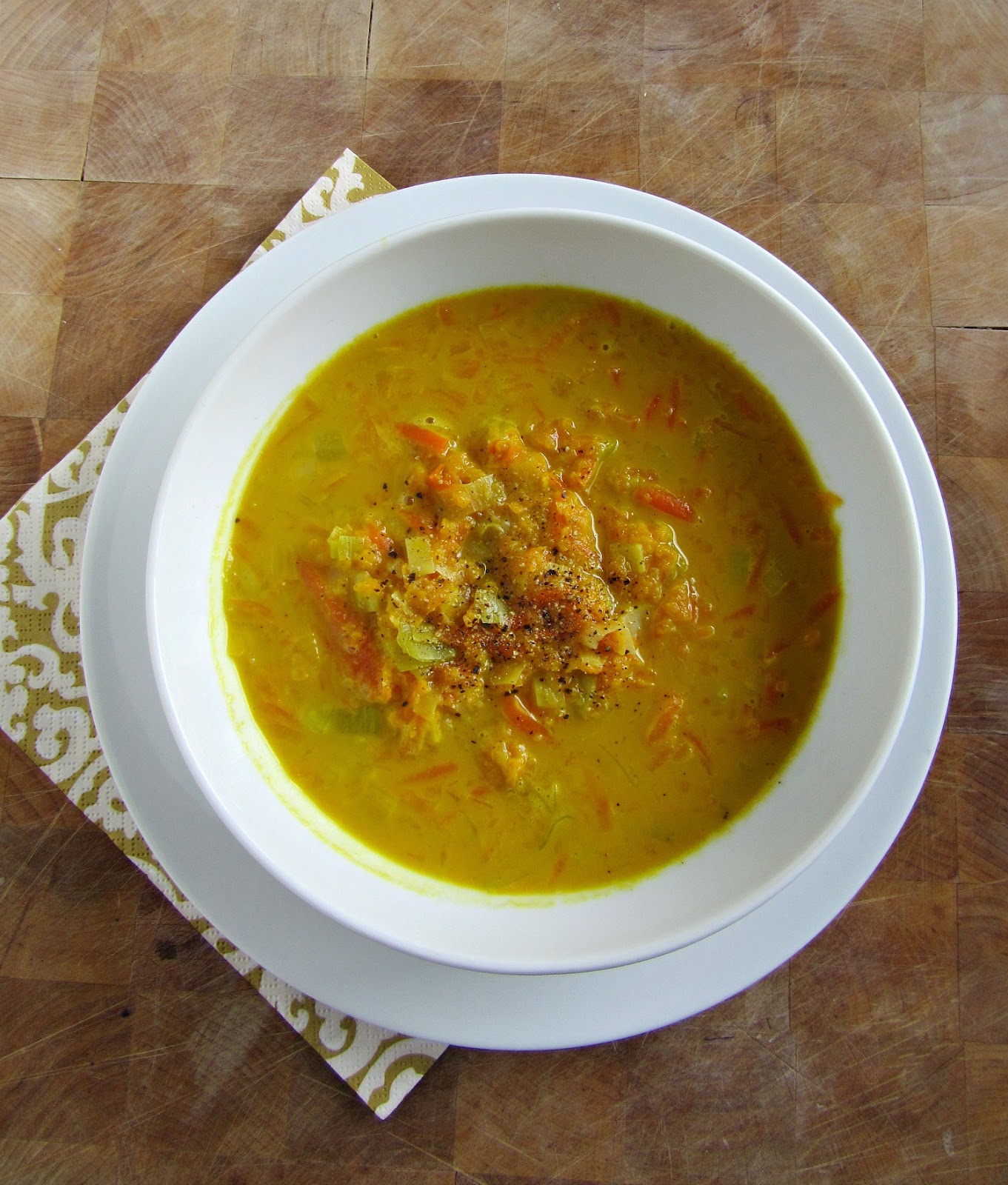 Vanilla Clouds And Lemon Drops Curried Carrot And Sweet Potato Soup