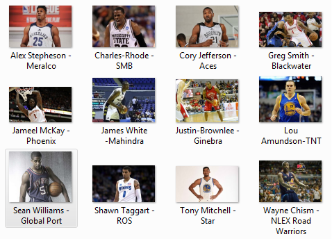 PBA Imports 2017: Meet 12 team's reinforcements! - PH Trending