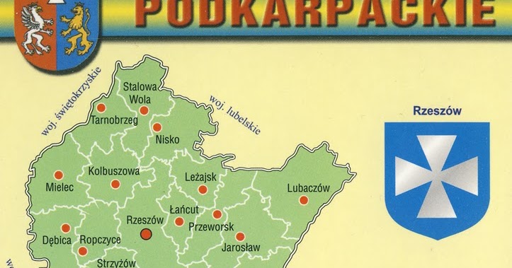 Poland on Postcards: Województwo Podkarpackie / Subcarpathian Region