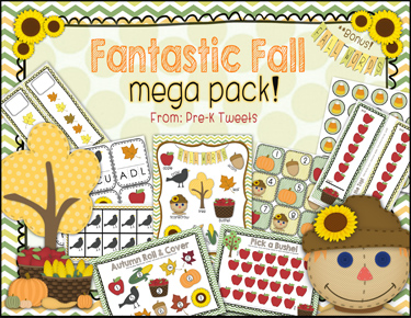 Pre-K Tweets: Fall Mega Pack!
