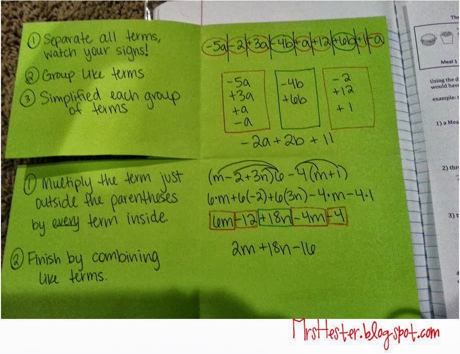 Mrs. Hester's Classroom : 8th Grade Math: Unit 2