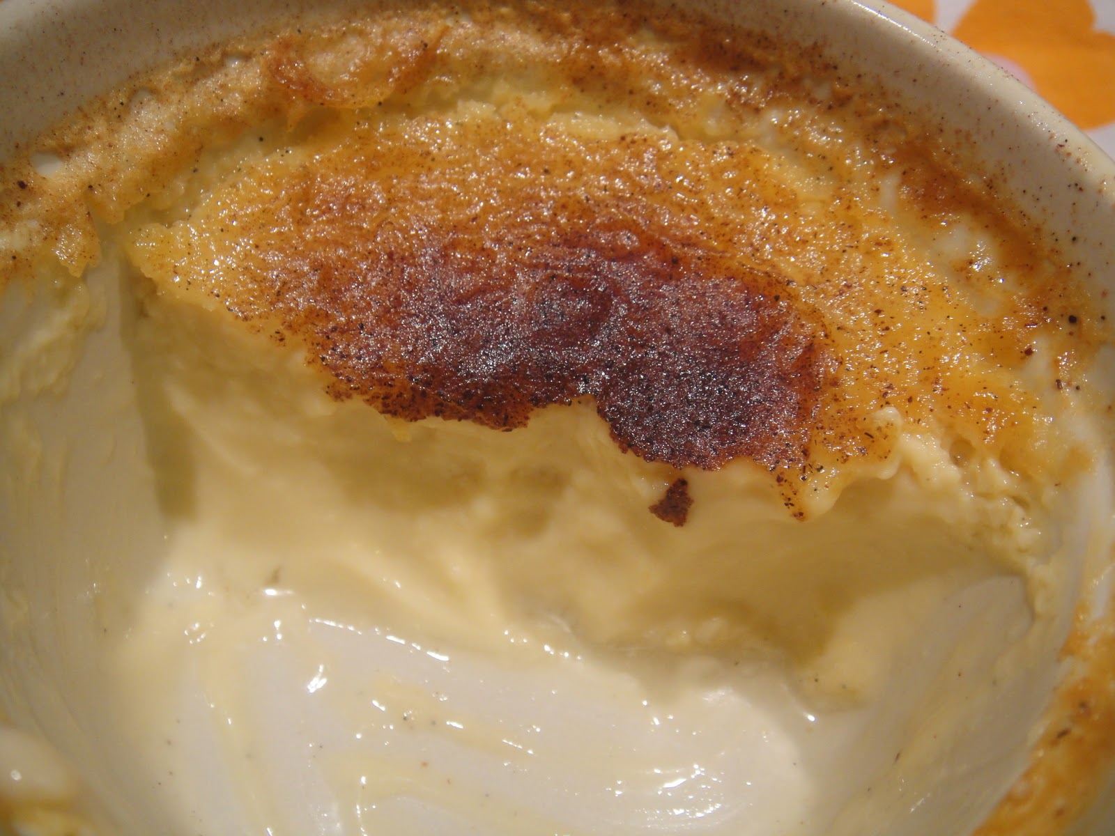 The more than occasional baker: Mini Custard Pots