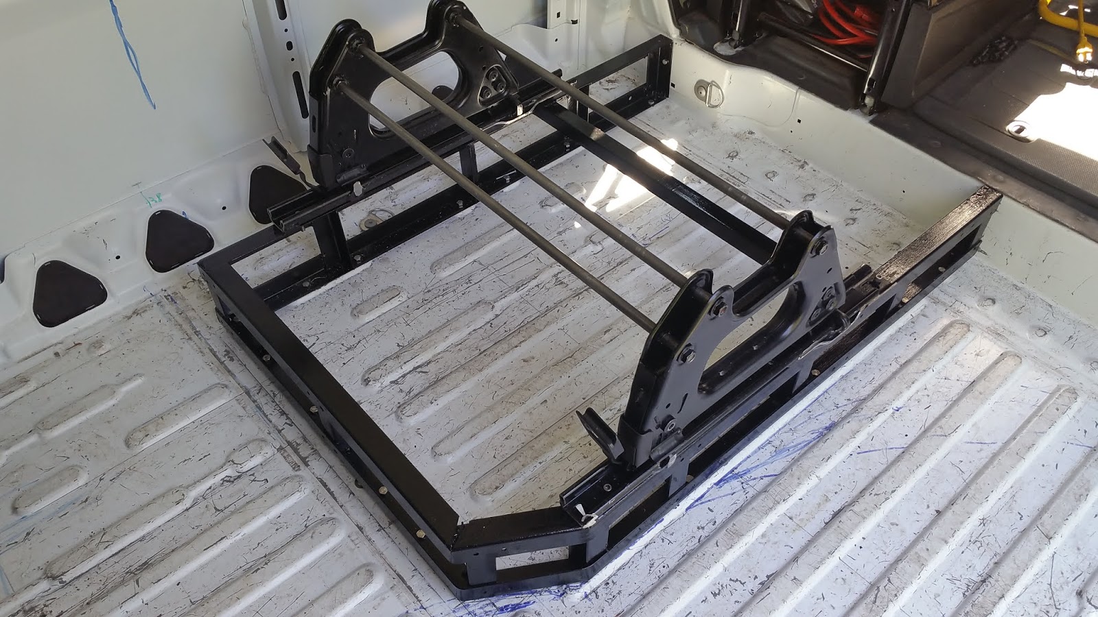 Ultimate Promaster Conversion: Second Row Seat Platform
