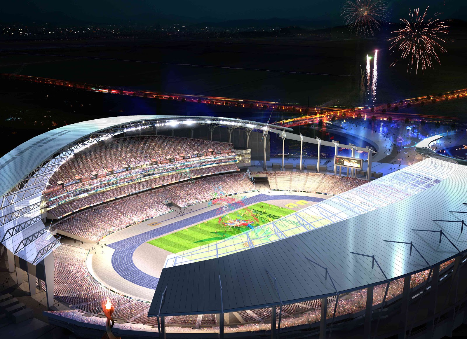 Book Homes in Korea: Incheon Asiad Main Stadium - The Primary Locale of ...