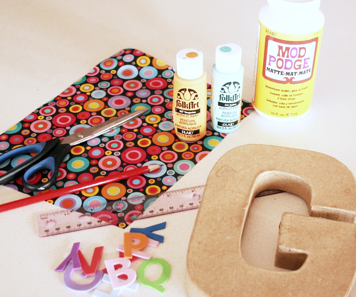 WallFry | Wall Art for Small Fry: DIY Personalized Wall Letters