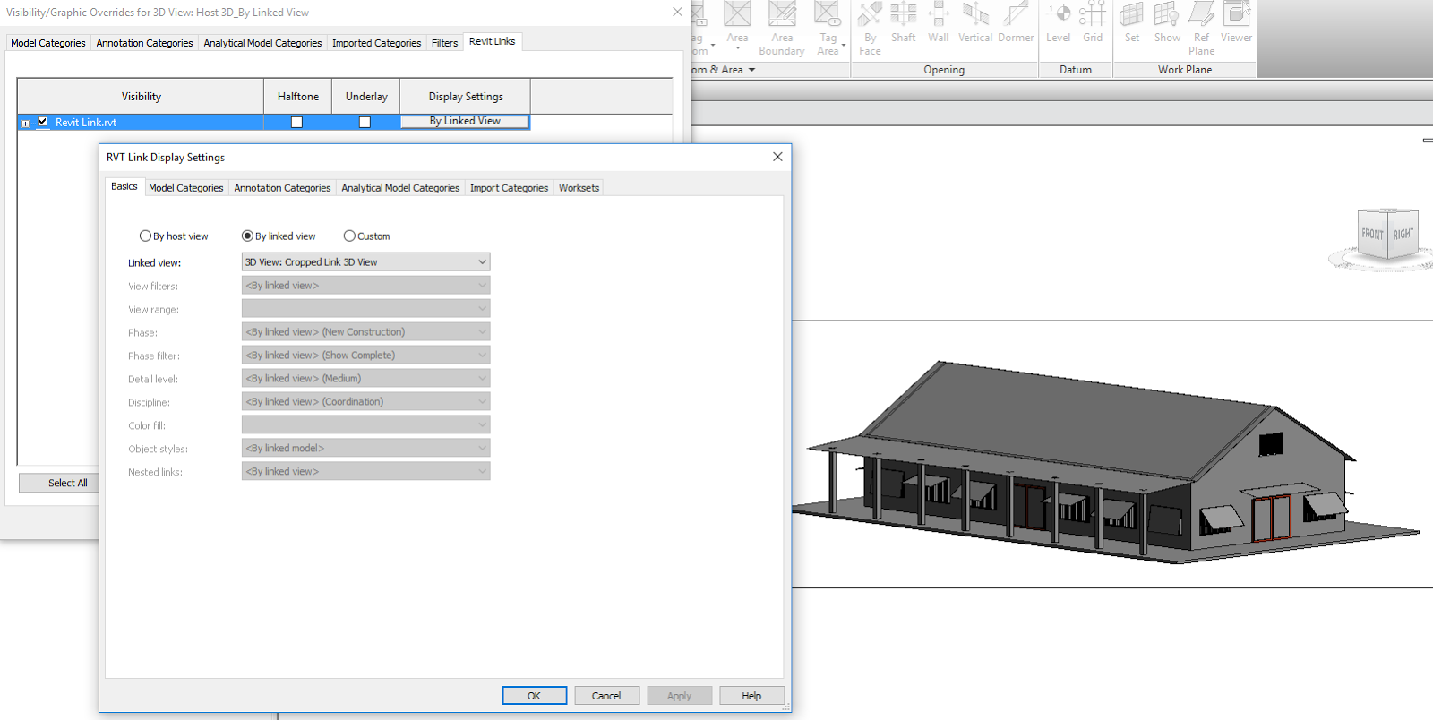 Revit Recess: Wish: Linked View Crop Regions
