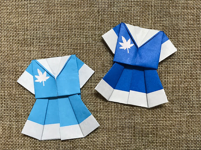 Tutorial #32: Origami School Uniform | The Idea King