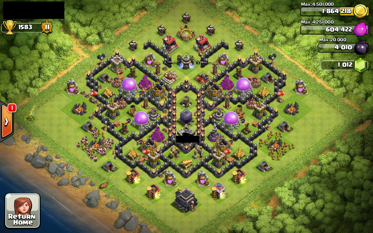 clash of clan best bases , new update