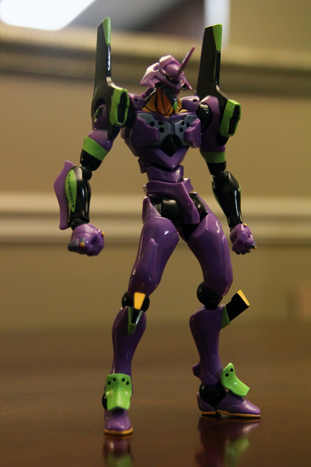 The Kaiju Planet: Toy Review - Revoltech Eva-01 Test Type