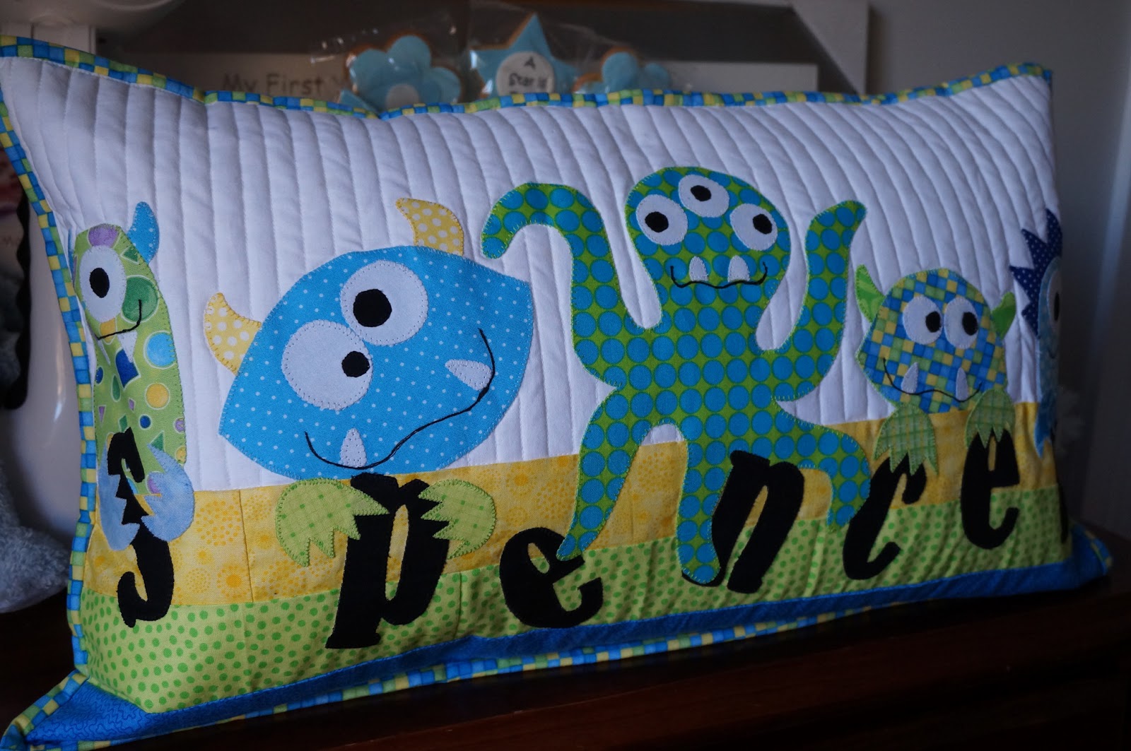 Seams Sew Together: Monster Cushion