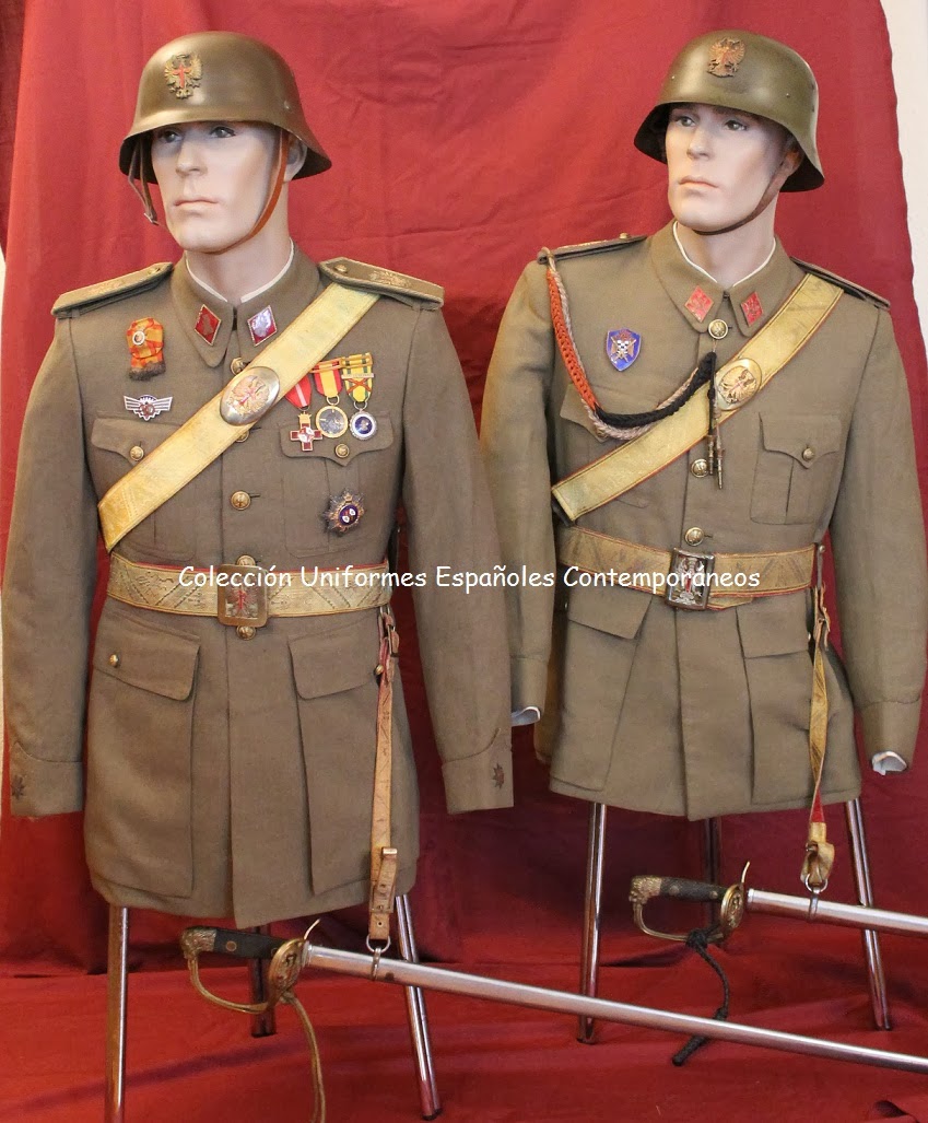 Uniformes españoles contemporáneos del ejército español: 70 ANIVERSARIO ...