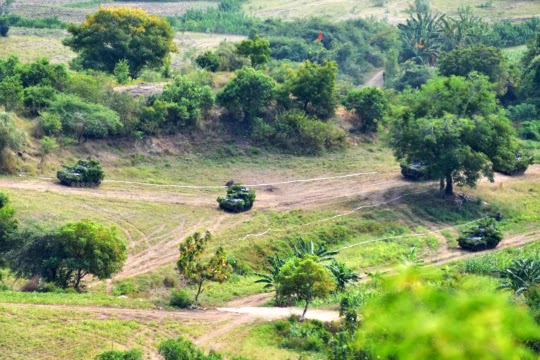 Garuda Militer: [Latgab 2014] Aksi Kavaleri TNI di medan tempur