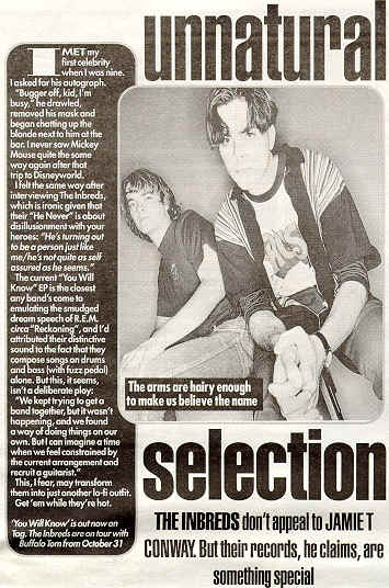 The Inbreds - Two-Piece Indie Rock Band : Old Album Reviews