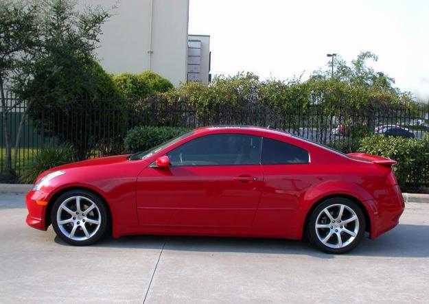 Kendall self drive: Infiniti G35 Sport Coupe