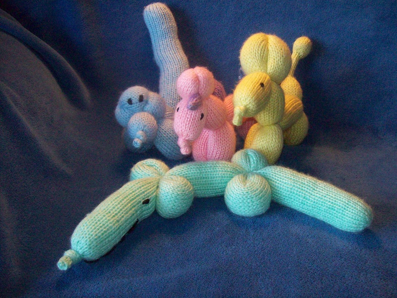 Blossoms and Blessings: Knit Balloon Animals