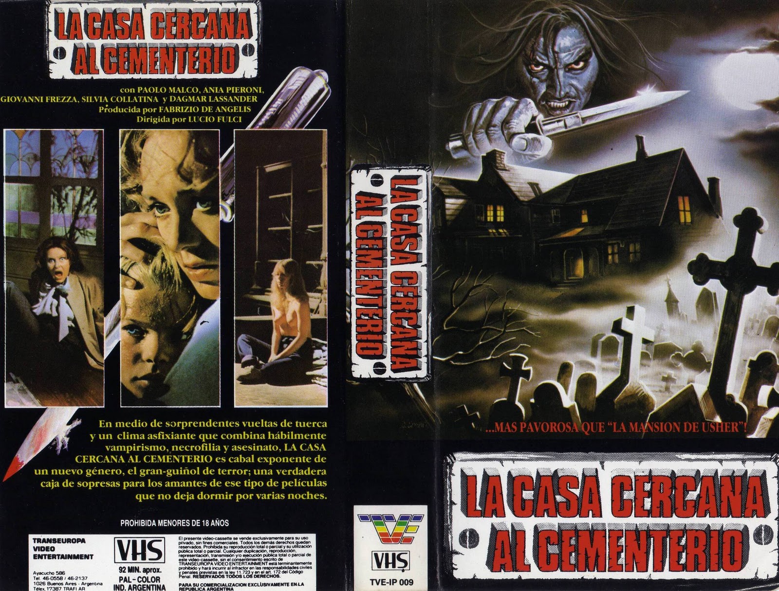 Todo El Terror Del Mundo: Aquella Casa Al Lado Del Cementerio (墓地裏の家 ...