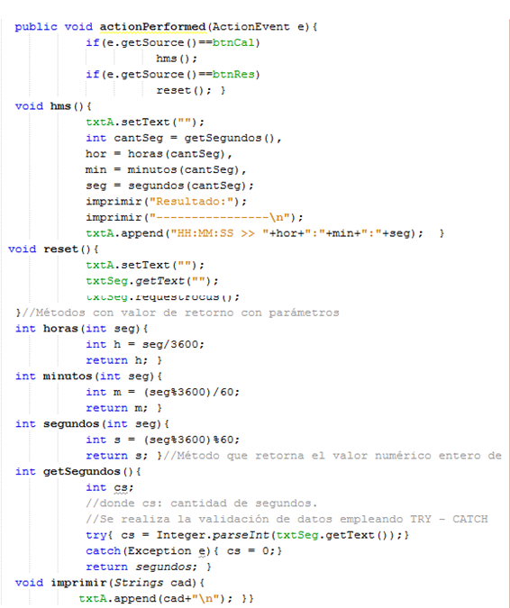 Java y netbeans : Tema U3.- POO (retorno de valores)