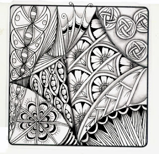 Love Light and Peace: Tangles in strings and zendalas....