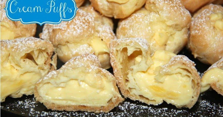 DESCUBRAMOS NUEVAS RECETAS: BOMBAS DE CREMA