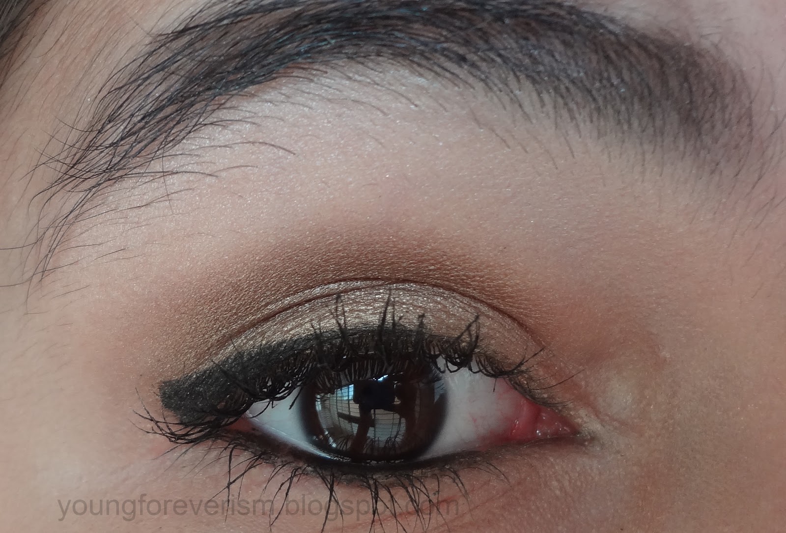 Young Foreverism: A warm eye makeup look for summer. EOTD