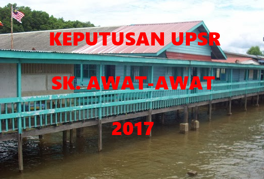 KEPUTUSAN UPSR SK.AWAT-AWAT LAWAS 2017 ~ SK. Awat-Awat Lawas