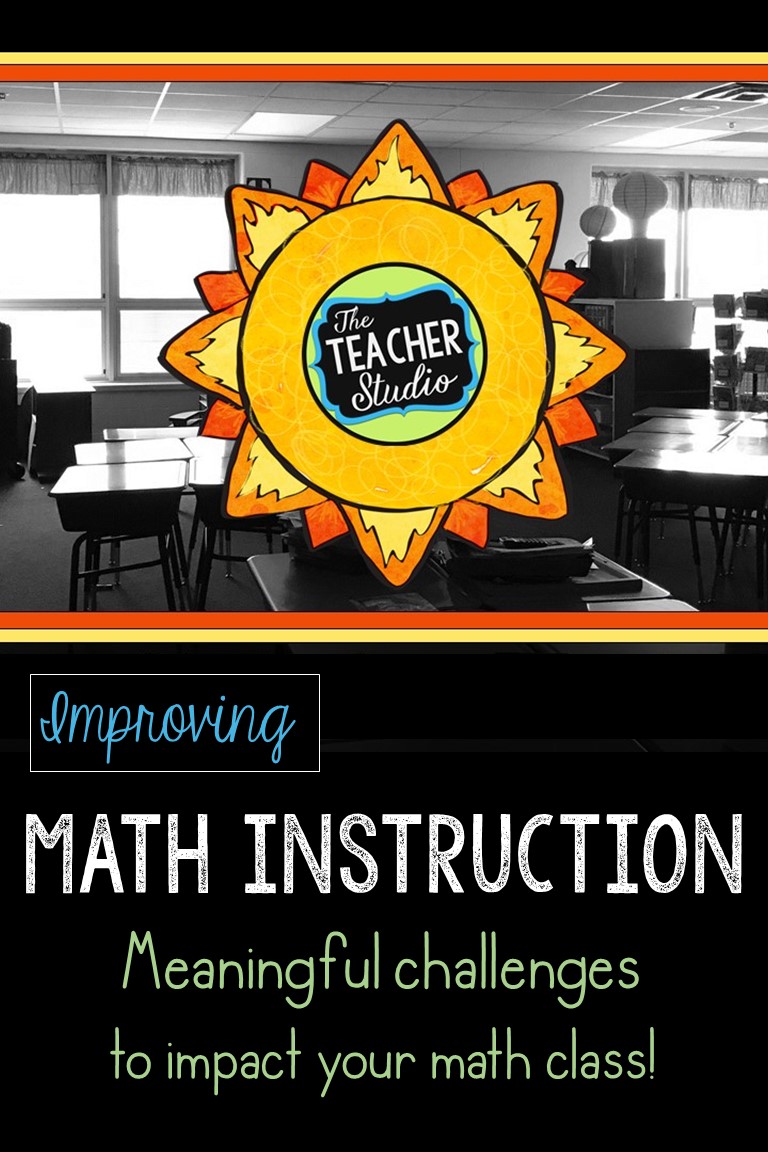 Taking Real Action to Improve Your Math Instruction--RIGHT NOW | Upper ...