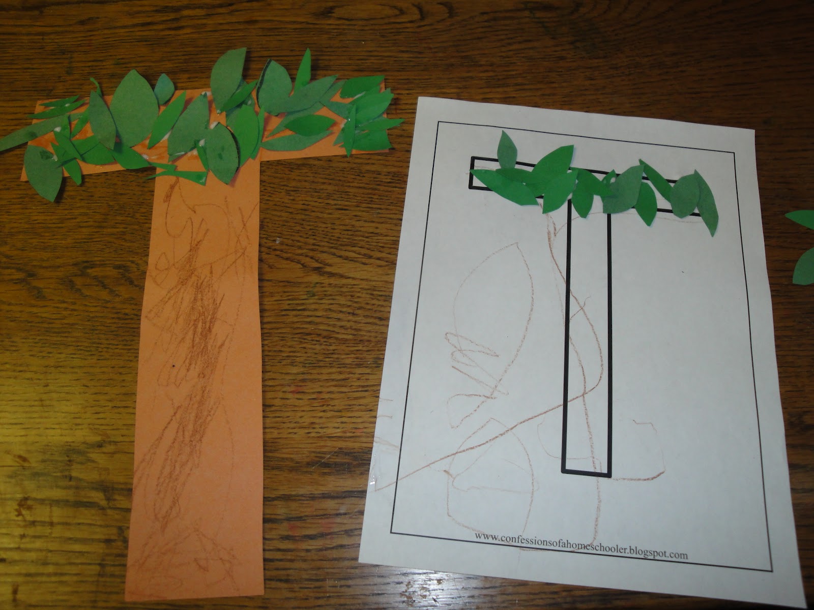 Ceaseless Praises: Preschool - Letter T!