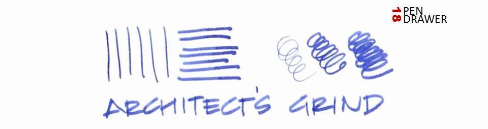 The Desk: Architect's custom nib grind | 18 PEN DRAWER