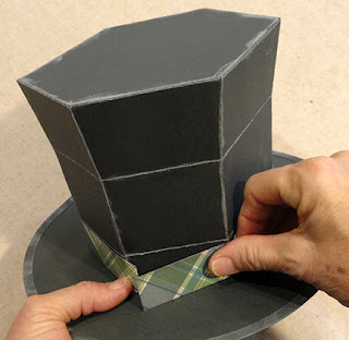 Needles 'n' Knowledge: Frosty's Decorated Top Hat Project