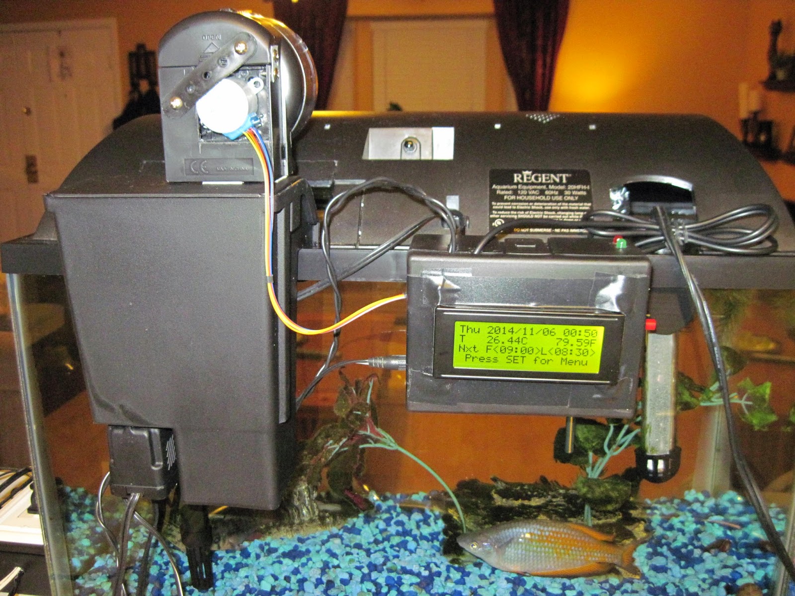 Homebrew Computers: Fish Tank Automation - finished.