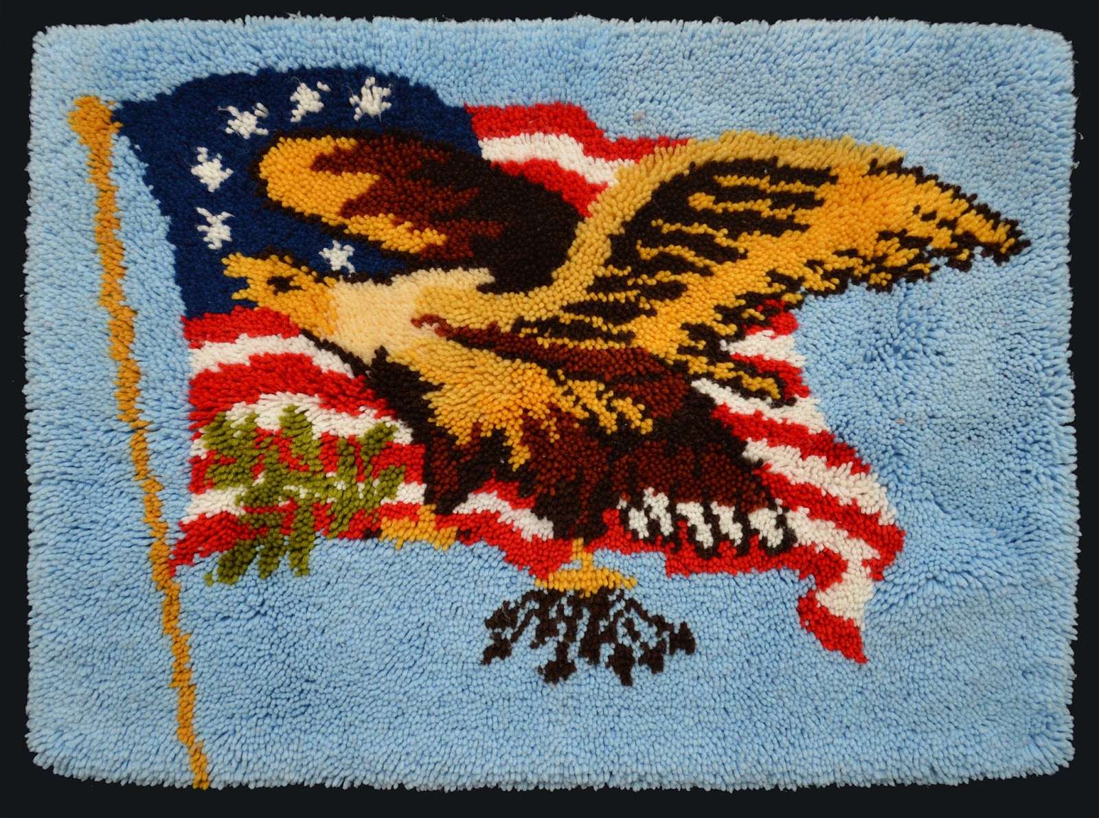 Wonkyworld: Bicentennial Eagle Rugs
